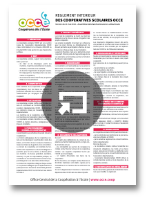 Association Départementale OCCE75 Les parents et la coopérative